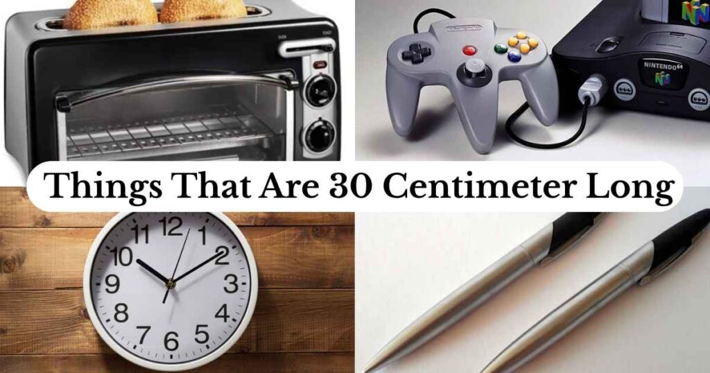 How Long Is 30 Centimeters And Common Things